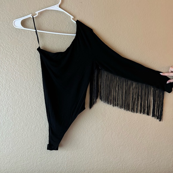 Tops | Western Fringe Body Suit | Poshmark